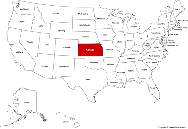 Free Maps of the United States, the 50 States and Territories | Free ...