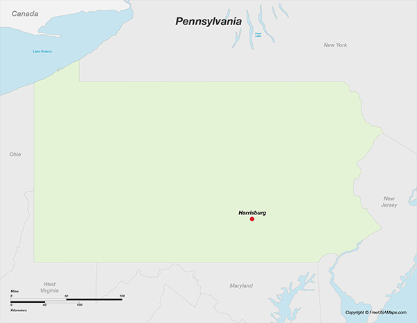 Free Maps of the United States, the 50 States and Territories | Free ...